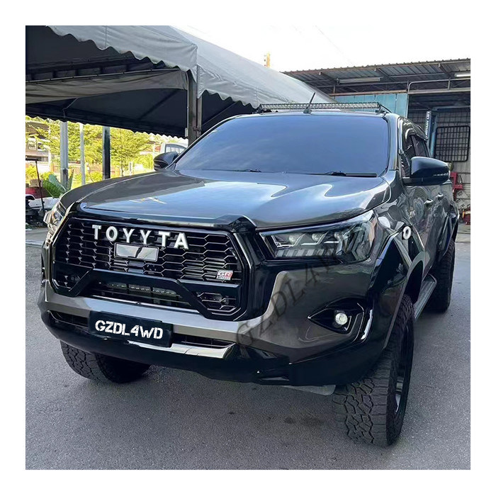 Upgrade Body Kits For Hilux Revo 2015-2021 To GR Sport 2021+ Facelift ...