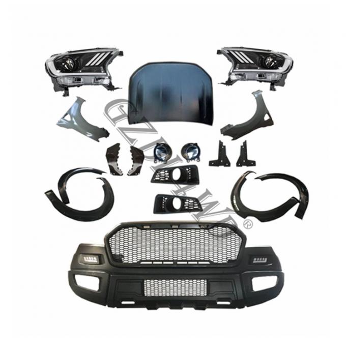 Front Bumper Kits For Ford Ranger T7 2015 Raptor Style Body Kits ...