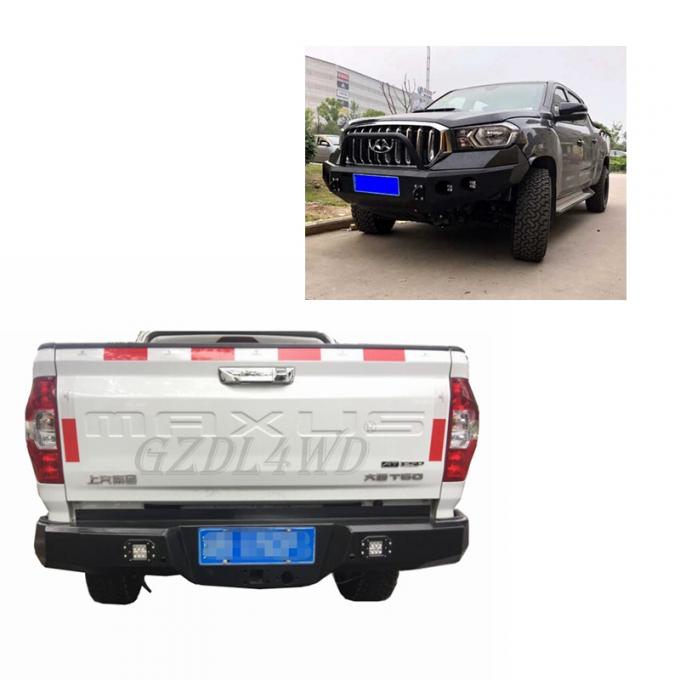 Steel Car Front Bumper Set For LDV T60 Maxus T60 2016-2022 4x4 Bull Bar