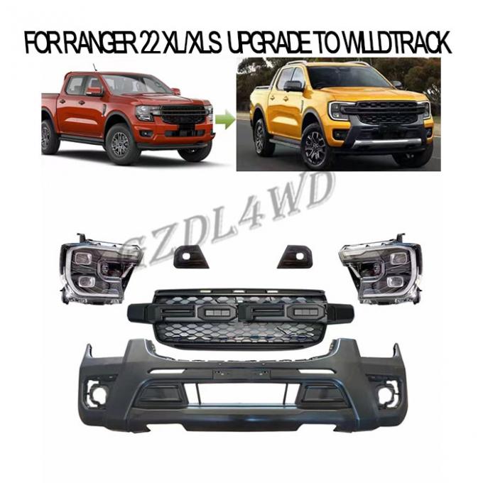 Facelift 4x4 Body Kits For Ranger 2022 XL XLS Upgrade To Wildtrak ...